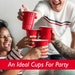 Red Plastic Party Cup Pool Party Birthday All Occasion American ...