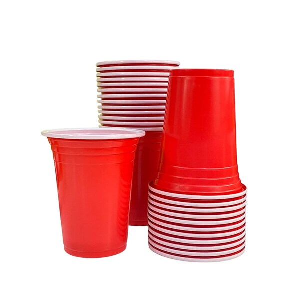 Red Disposable Cups