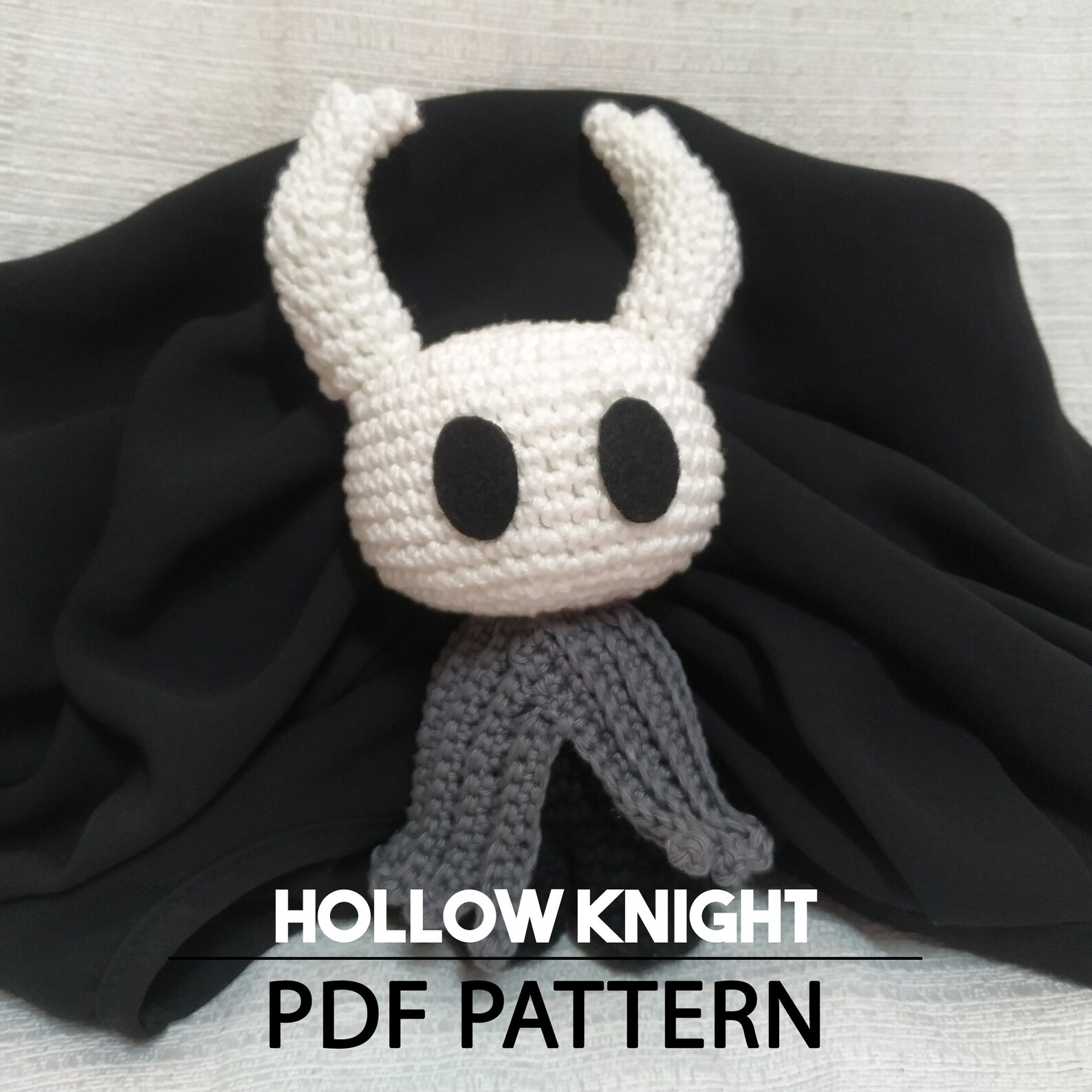 Hollow Knight Crochet Pattern - PDF Pattern (english) - Etsy