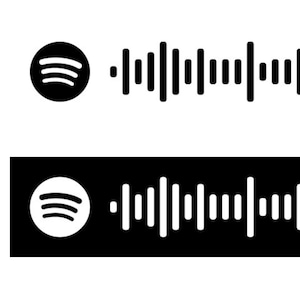 8 CUSTOM Temporary Spotify Code Tattoos - Etsy UK