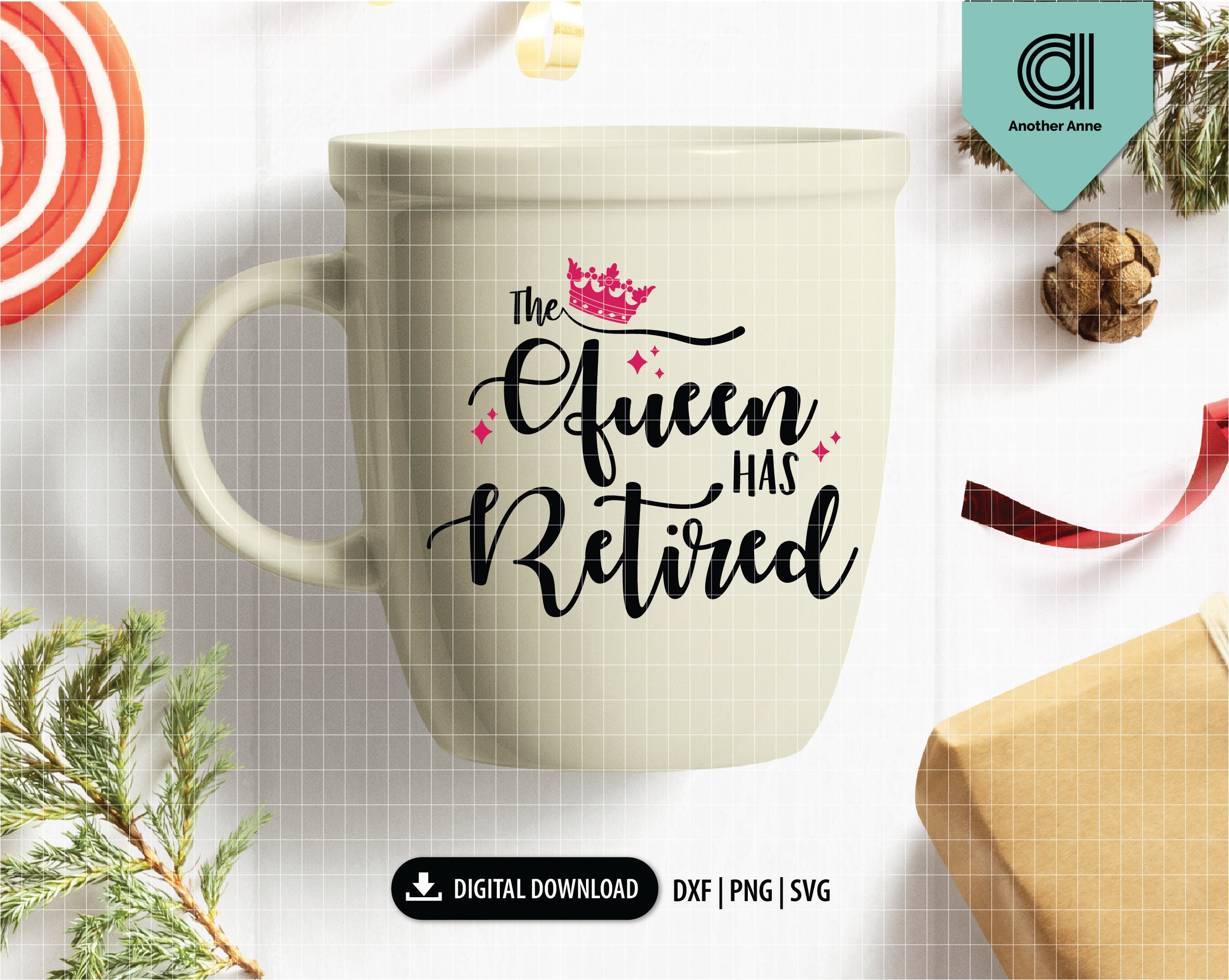 Retirement Svg the Queen Has Retired Svg Funny Retirement - Etsy