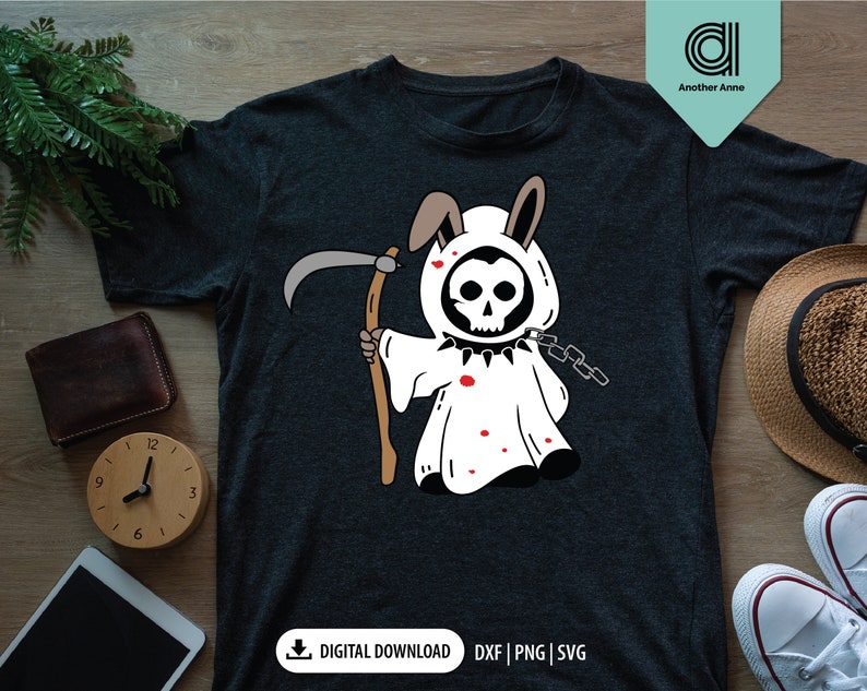 Rabbit Ghost SVG Bunny Devil Spirit Svg File for Cricut and - Etsy