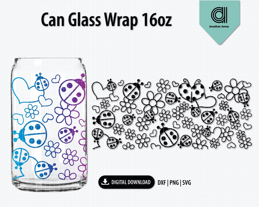 Ladybug SVG | Love Bug Svg | Libbey Wrap SVG | Valentine's Day Wrap ...