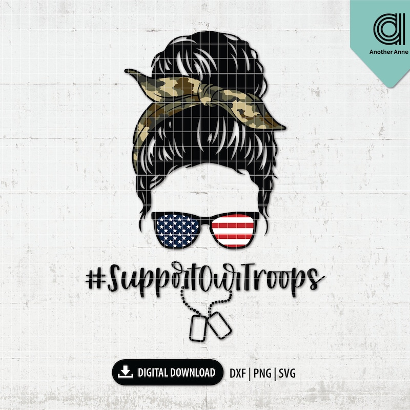 Support the Troops Svg - Etsy