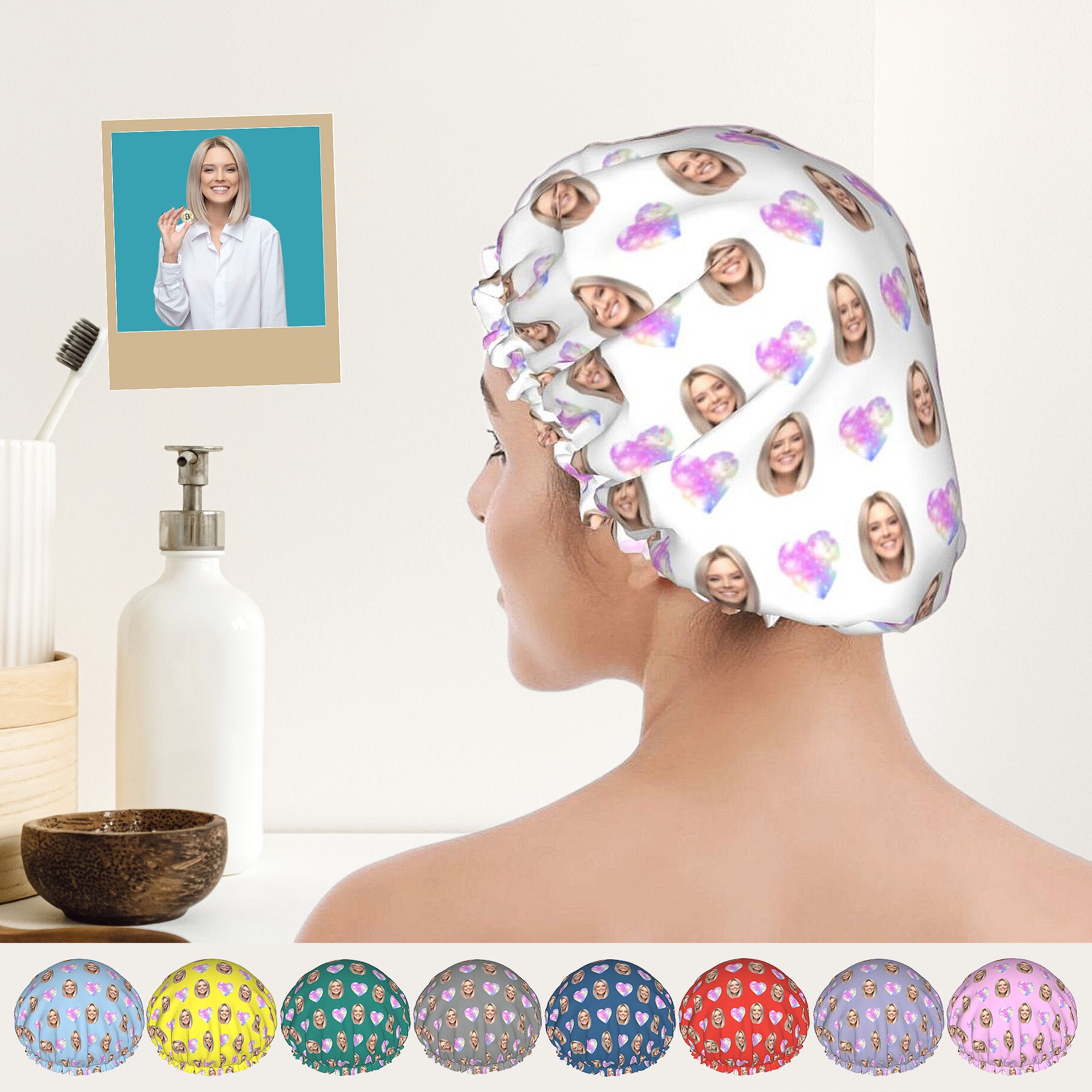 Designer shower caps uk store