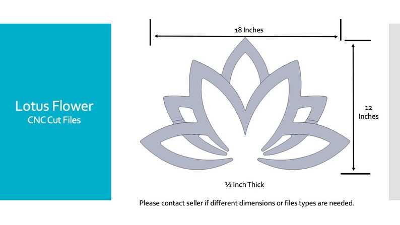 Egyptian Lotus Flower CNC Cut Files - Etsy