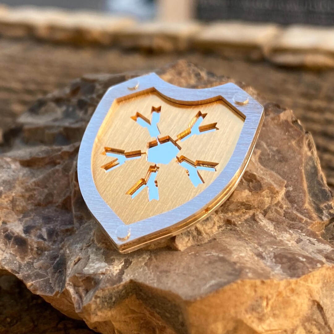Antibody Brooch - Molecular Shield Pin, Gift for Immunologists, Science ...