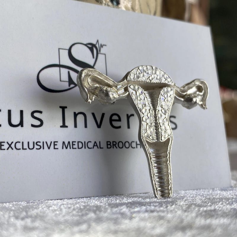 Uterus Brooch - Etsy
