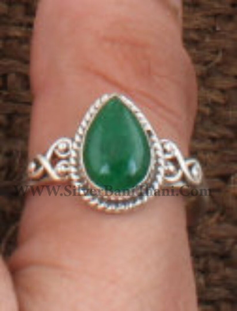 Multi Stone Silver Ring Beautiful Design Ring Boho Stone | Etsy