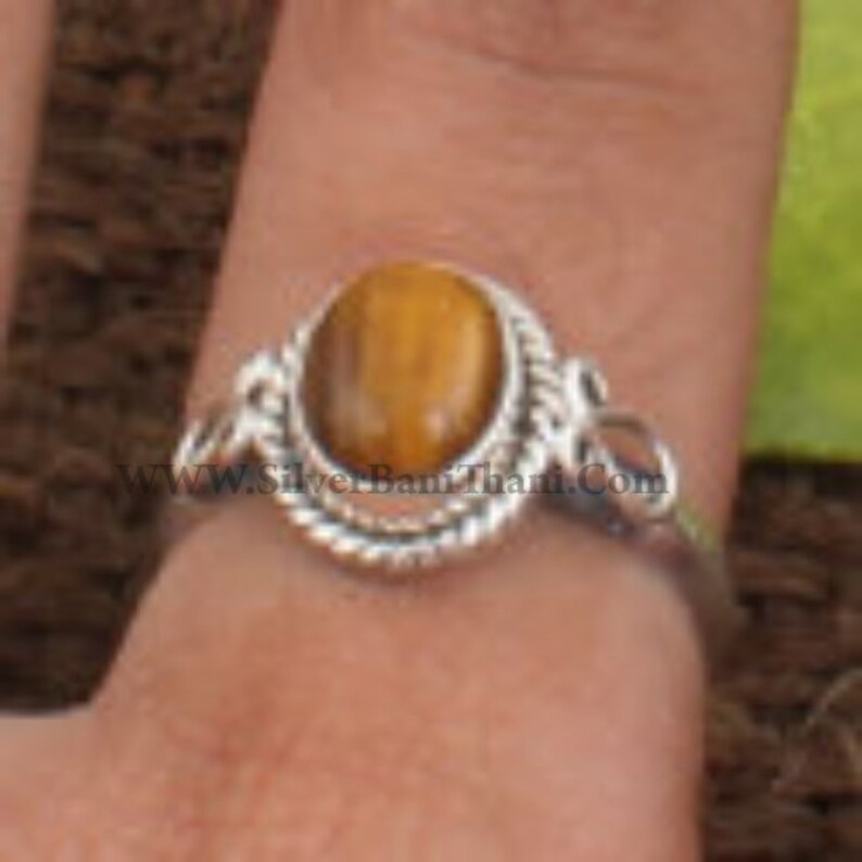 Multi Stone Silver Ring Beautiful Design Ring Boho Stone | Etsy