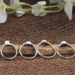 Multi Stone Ring 925 Sterling Silver Ring Gift Item Ring | Etsy