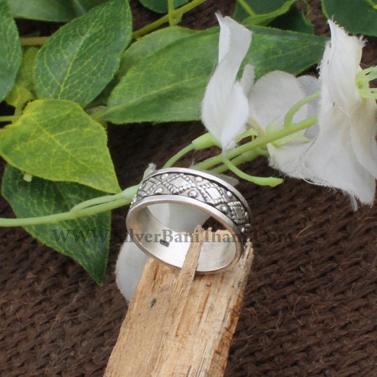 Silver Big Size Ring 925 Sterling Solid Silver Ring Handmade | Etsy