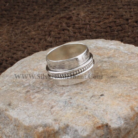 Spinner Ring Sterling Silver Ring All Time Spinner Ring | Etsy