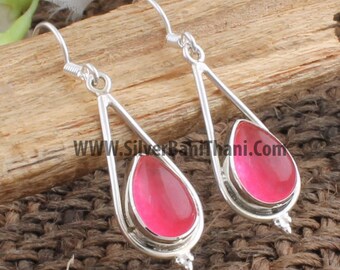 Hot Pink Earrings - Etsy