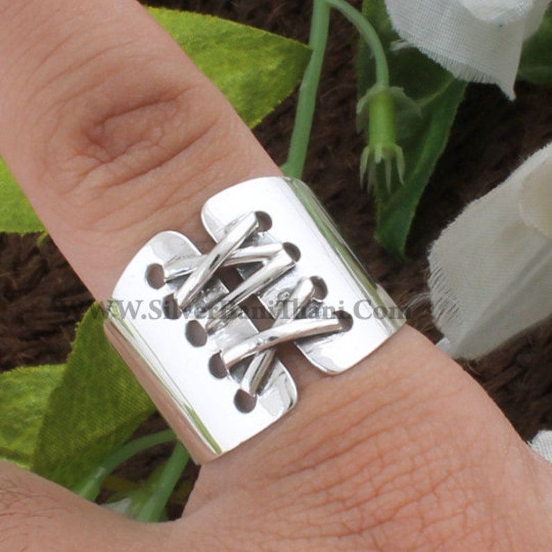 Solid Silver Band Ring Plain Silver Band 925 Sterling Solid - Etsy