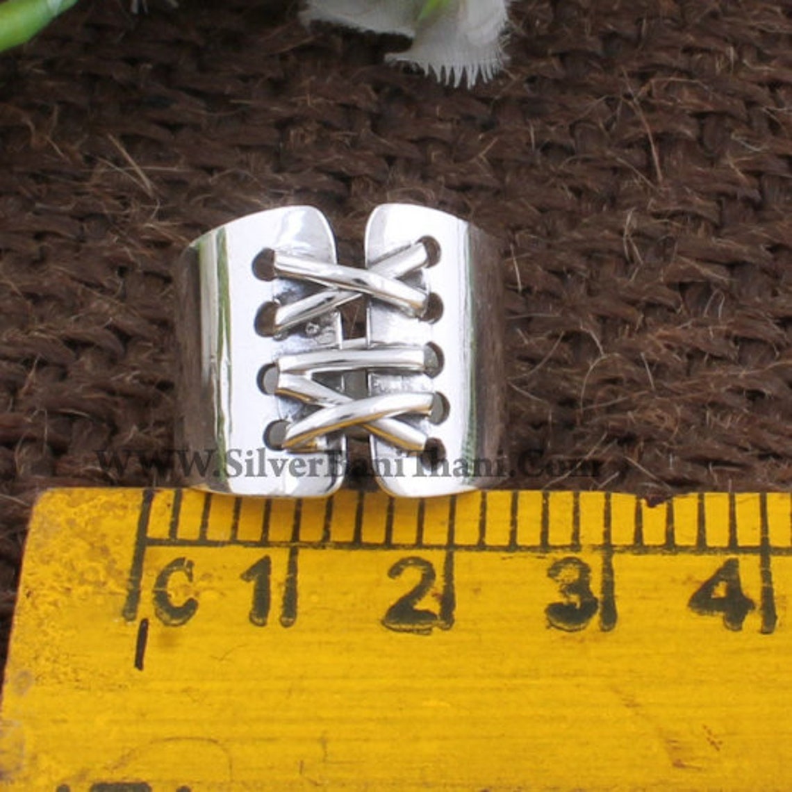 Solid Silver Band Ring Plain Silver Band 925 Sterling Solid | Etsy