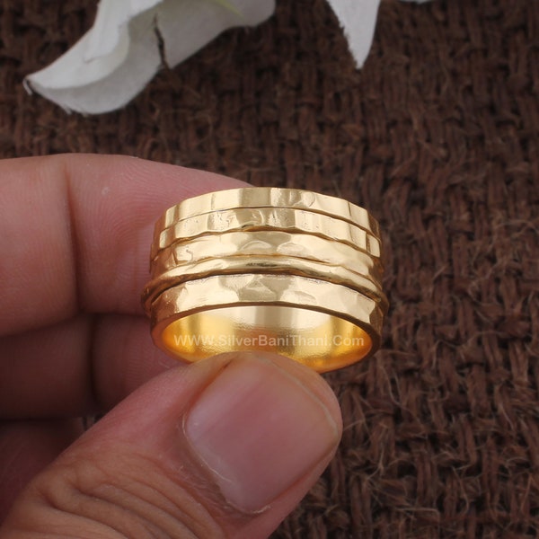 Gold Spinner Ring - Etsy
