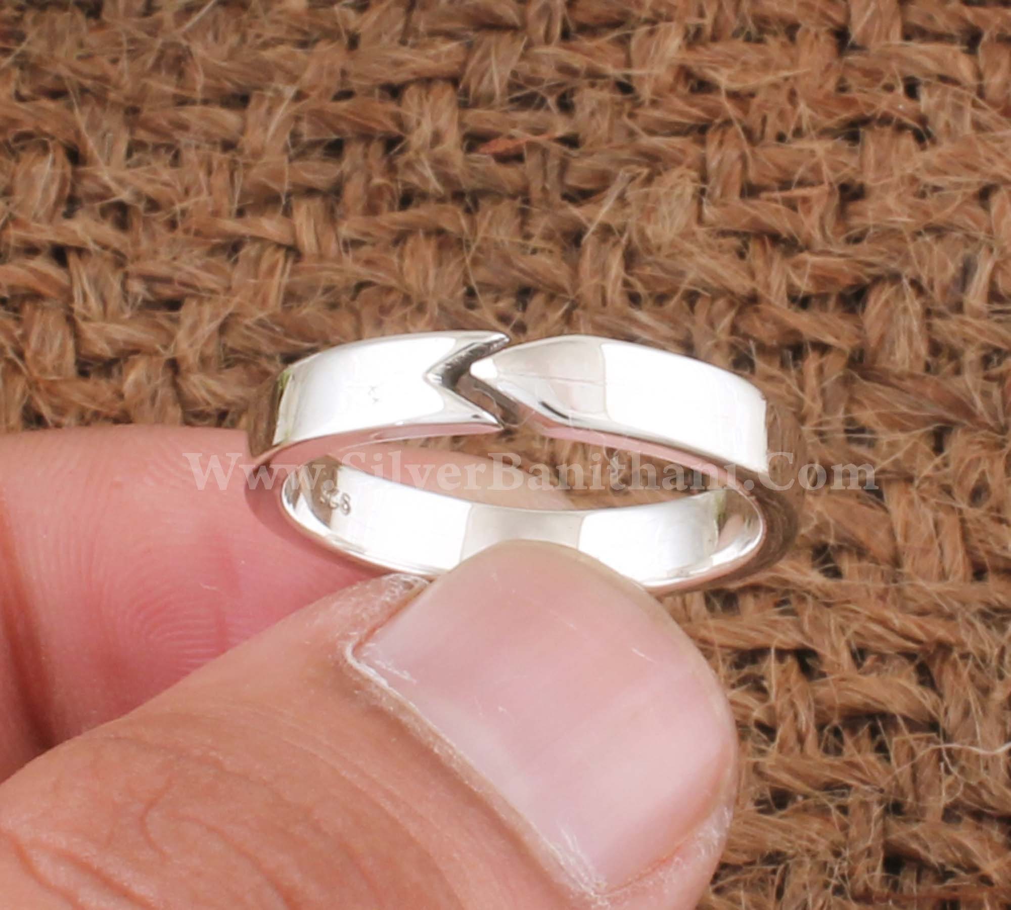 Solid 925 Sterling Silver Dainty Vintage Adjustable Ring for - Etsy