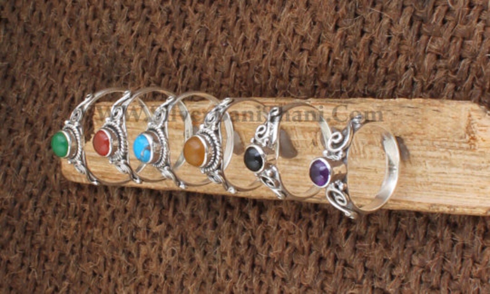 Multi Stone Ring 925 Sterling Silver Ring Gift Item Ring - Etsy