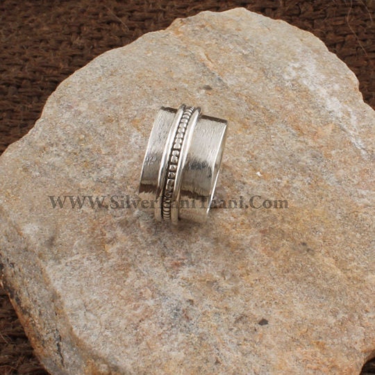 Spinner Ring Sterling Silver Ring All Time Spinner Ring | Etsy