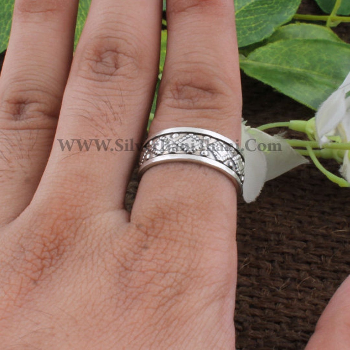Silver Big Size Ring 925 Sterling Solid Silver Ring Handmade | Etsy