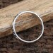 Sterling Silver Ring Round Shape Band Ring Best Gift Item - Etsy