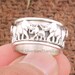 Buy Spinner Ring,elephant Design Spinner Band Ring 925 Sterling ...