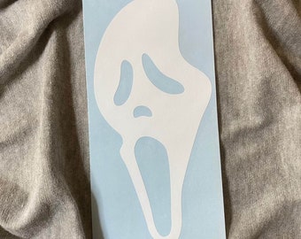 Scream Mask Sticker / Window Sticker / Bumper Sticker / Laptop - Etsy