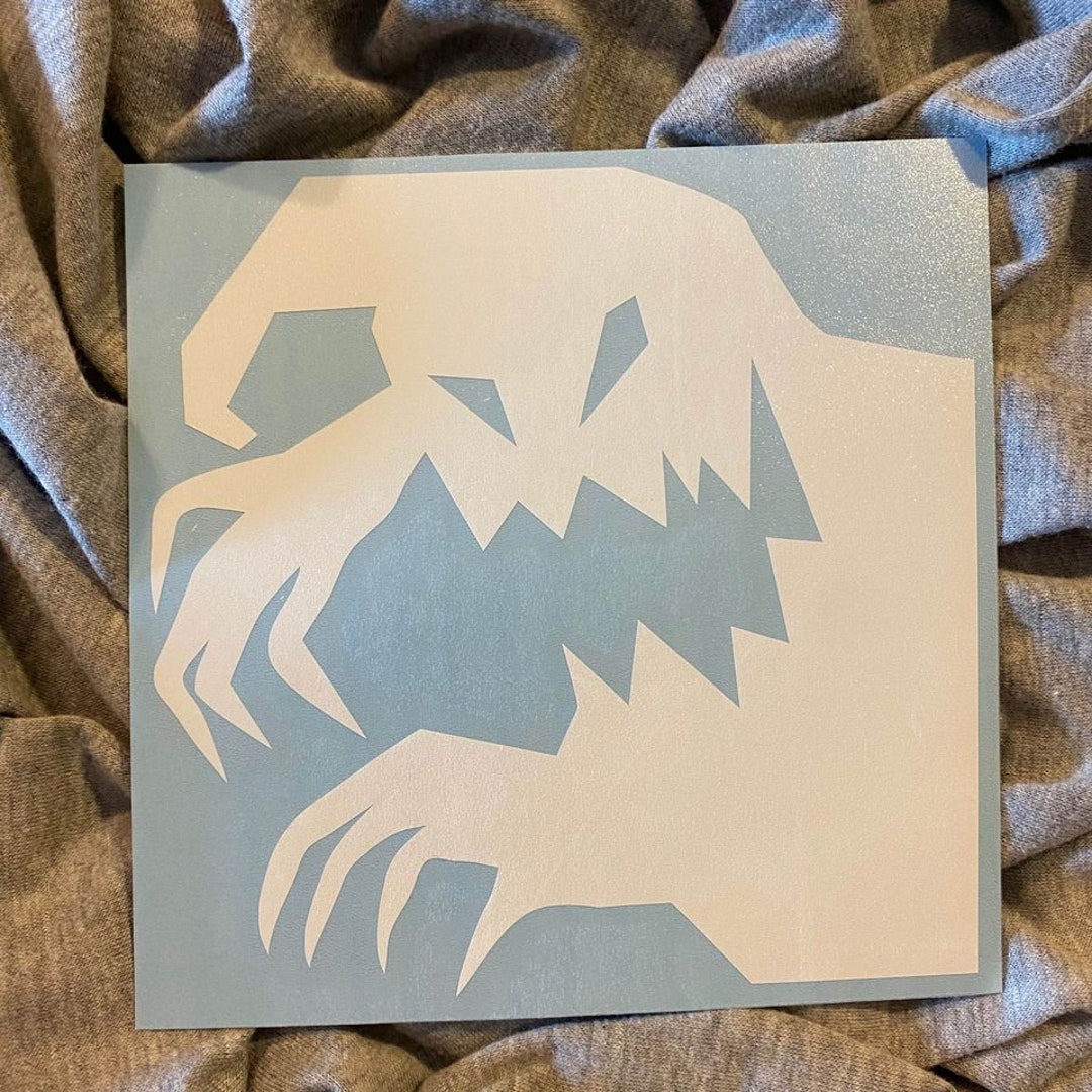 Oogie Boogie Man Vinyl Sticker - Etsy