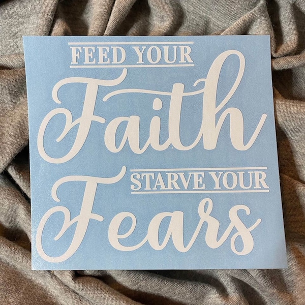 Feed Your Faith - Etsy