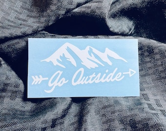 Go Outside Sticker - Etsy