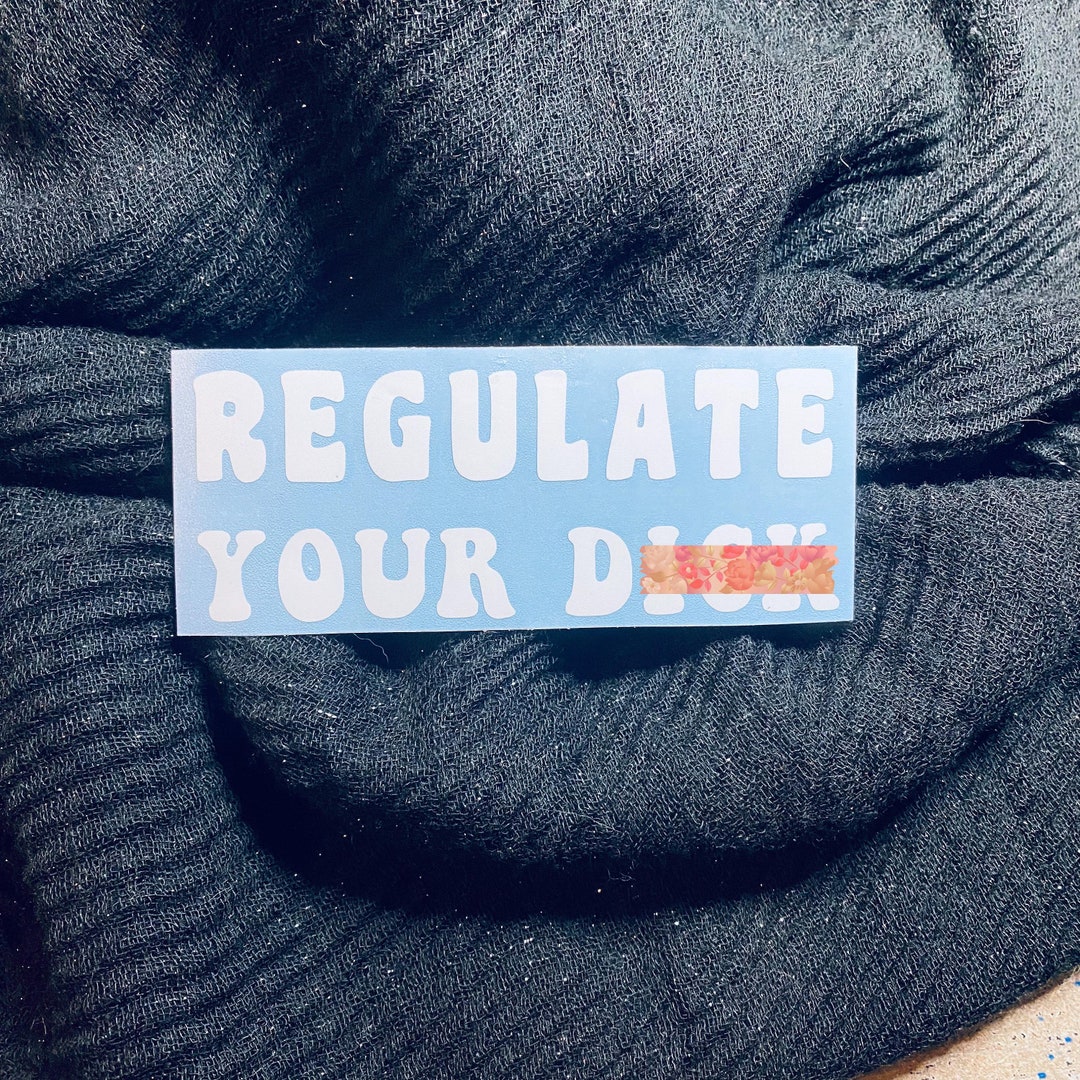 Regulate Your D Single Vinyl Sticker - Etsy