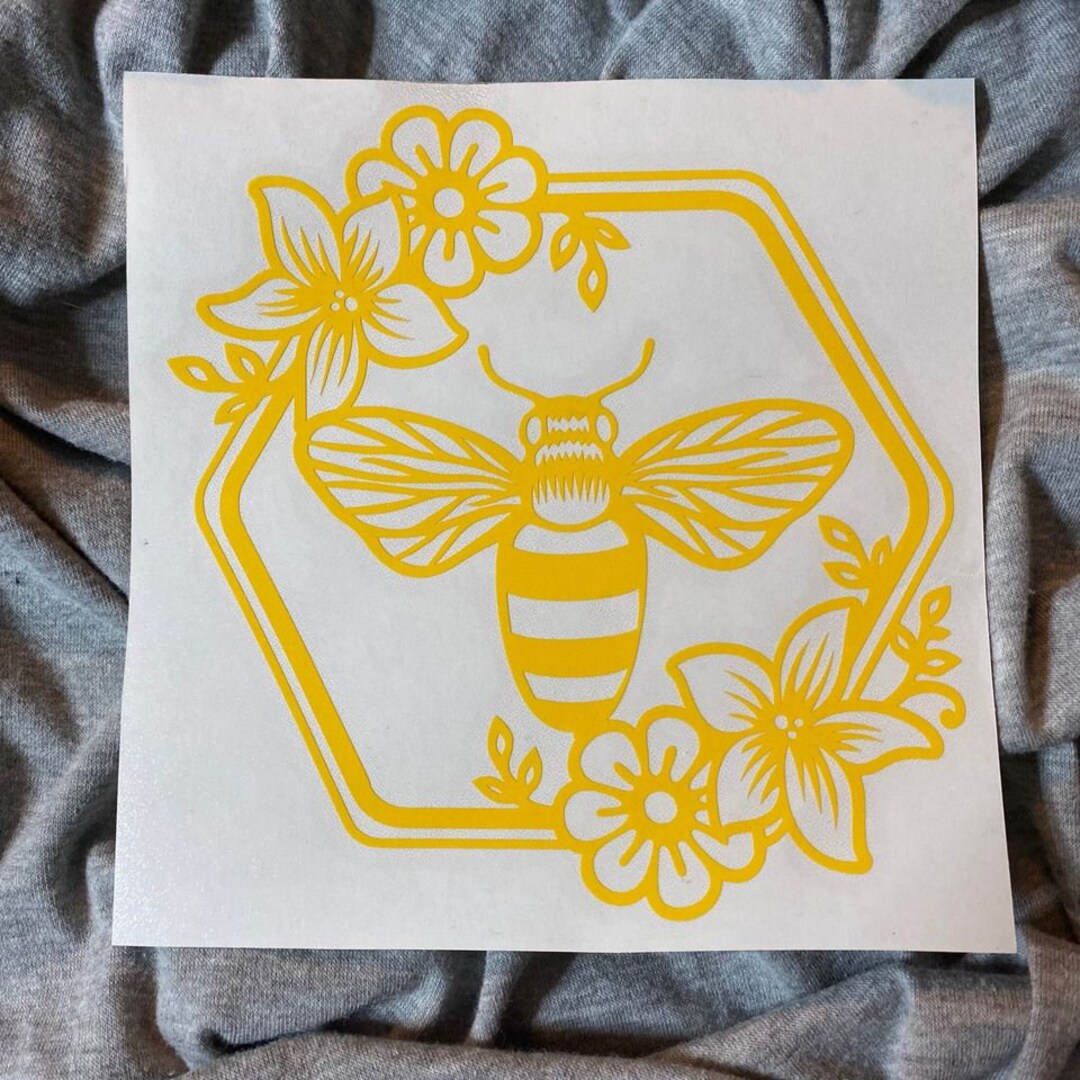 Honeycomb Vinyl Sticker - Etsy