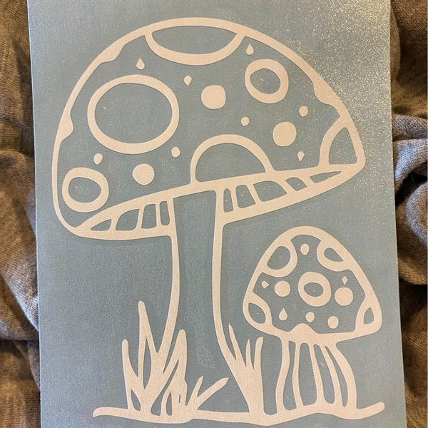 Mushroom Wall Decals - Etsy