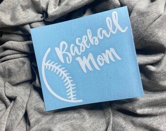 Baseball Vinyl Car Window Decal Sticker Gifts for Coach Mom Dad Grandma ...