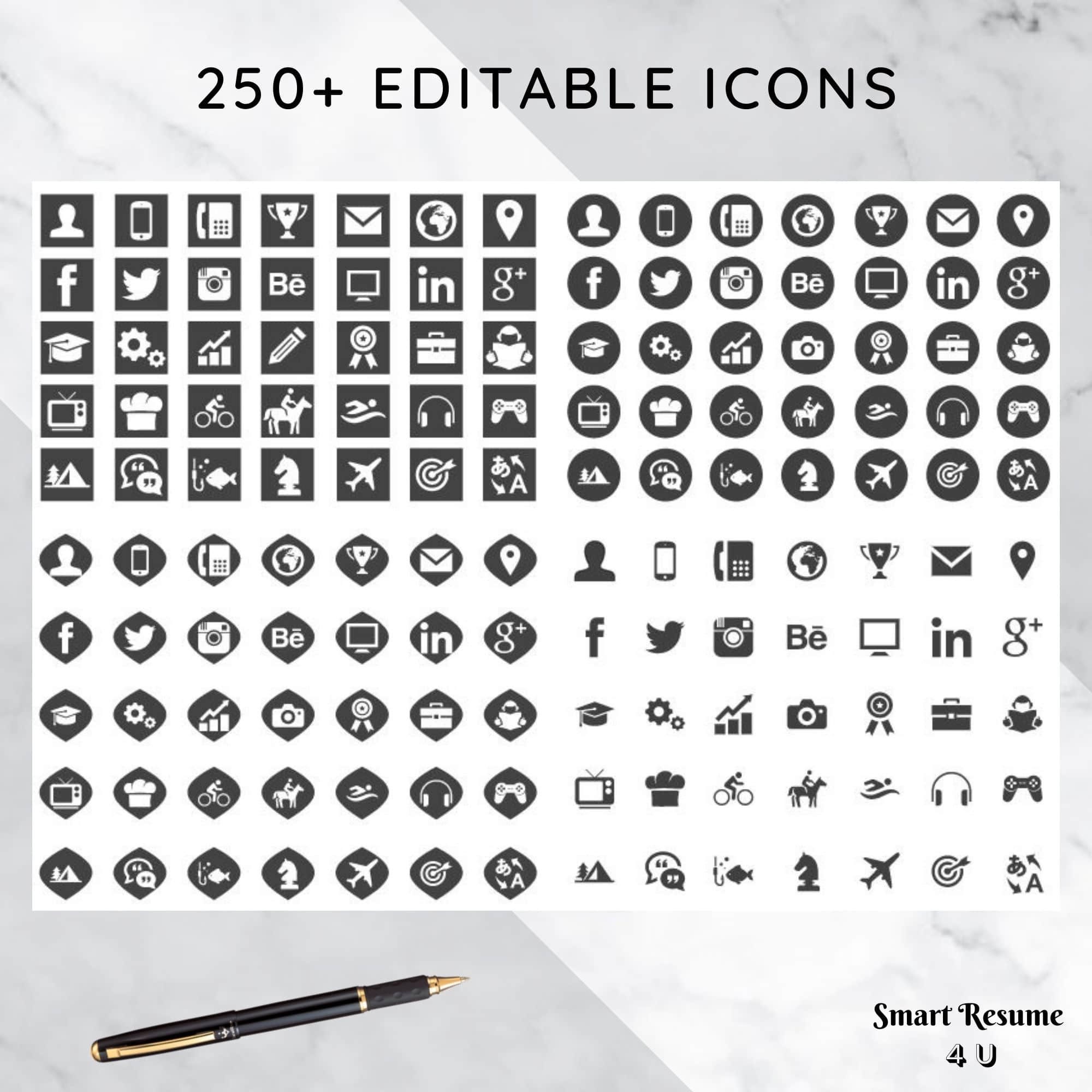 Mint Resume Template for Word |1,2,3 Page Resume With Cover Letter for ...