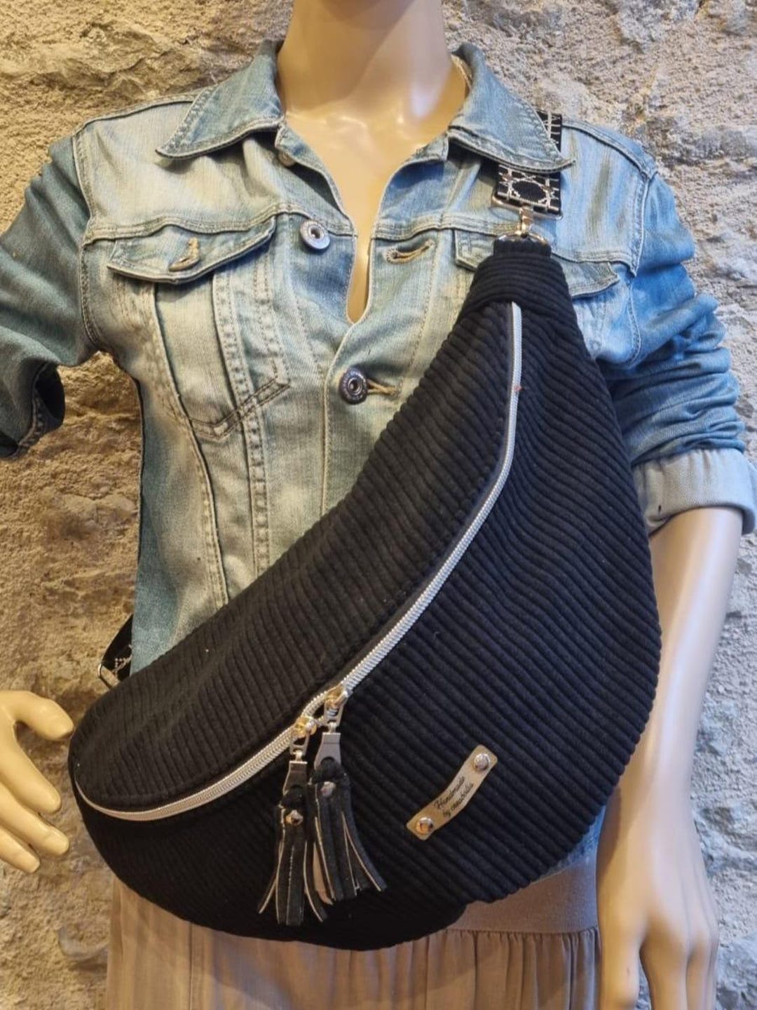 HANDMADE Corduroy Fanny Pack 3 Sizes, Various Colors, Removable and ...