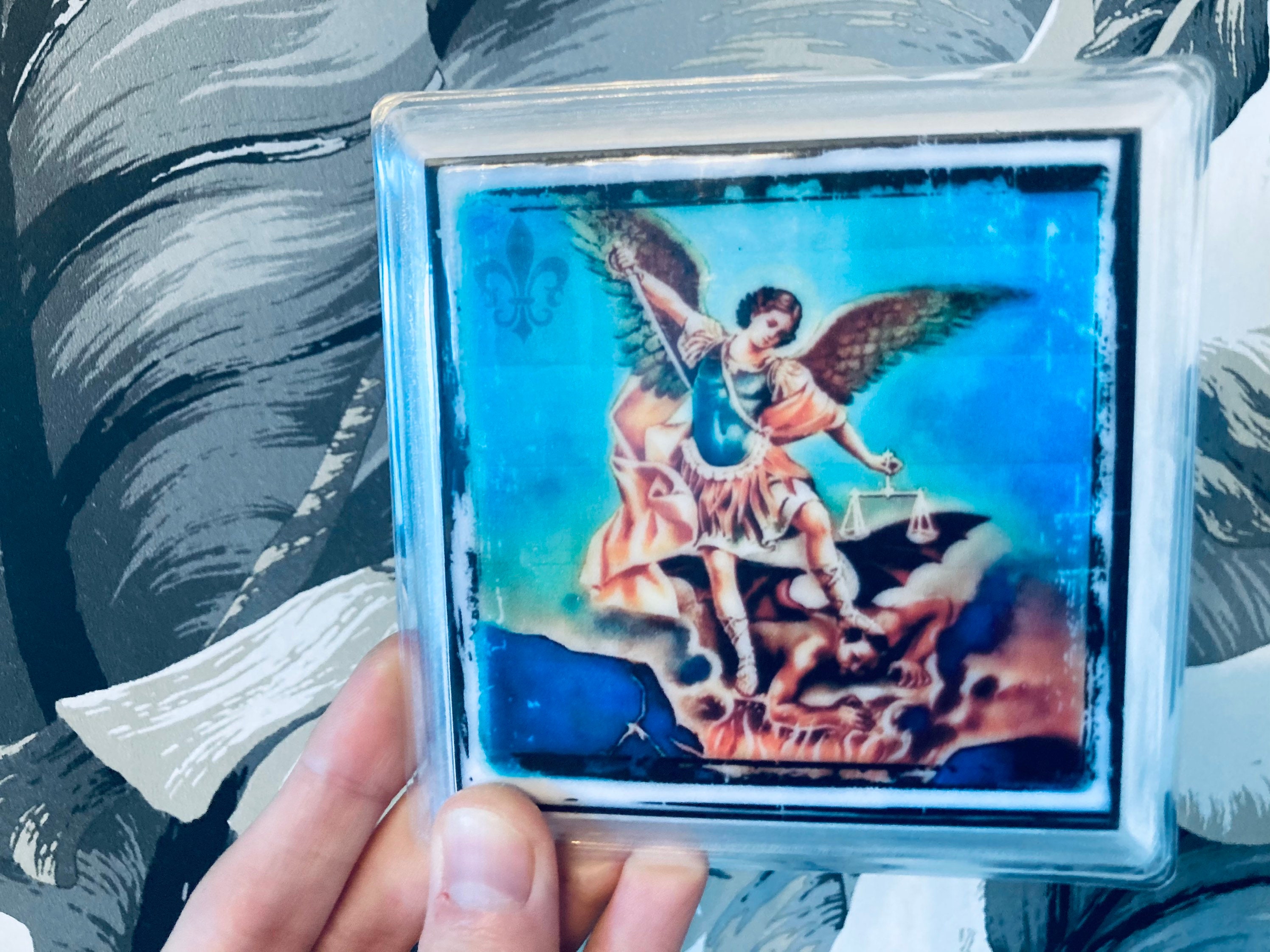 Saint Michael Laminated Holy Card. - Etsy