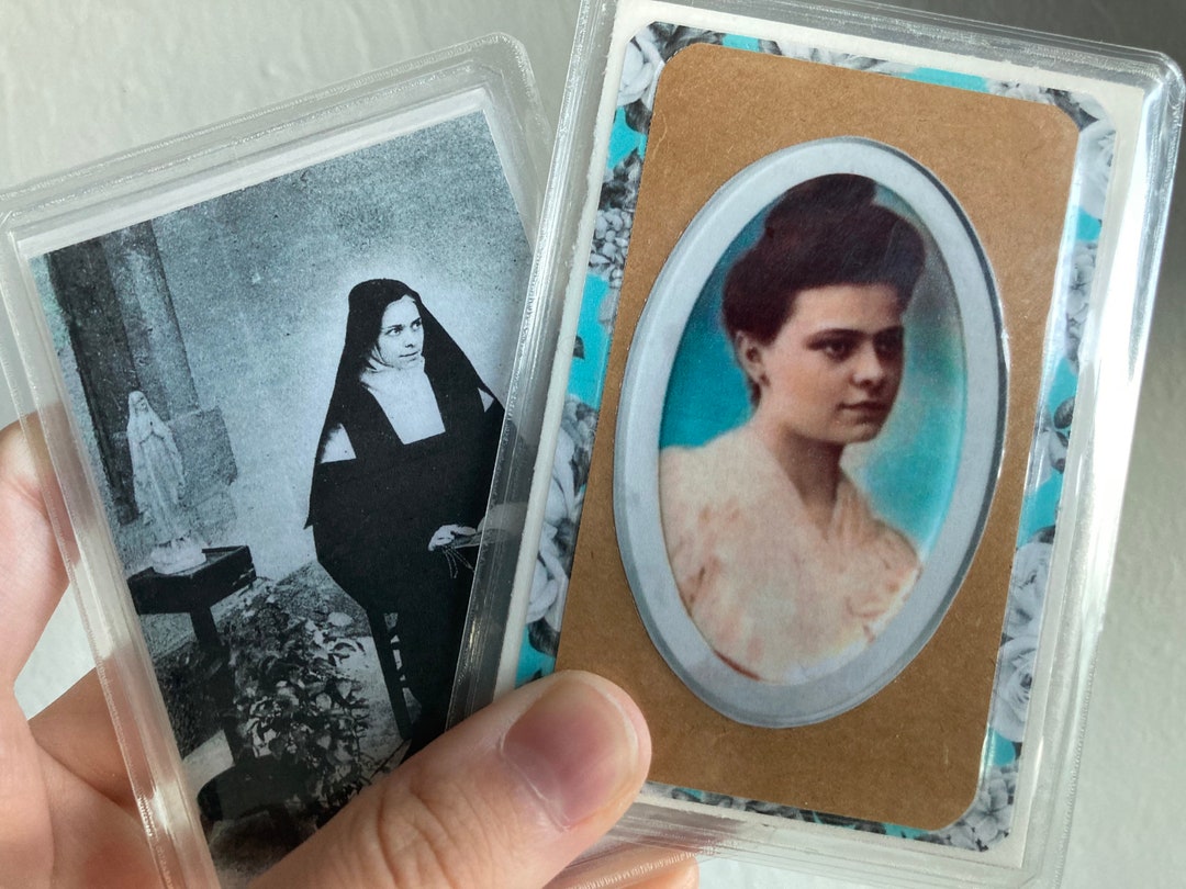 Elizabeth of the Trinity Holy Card - Etsy