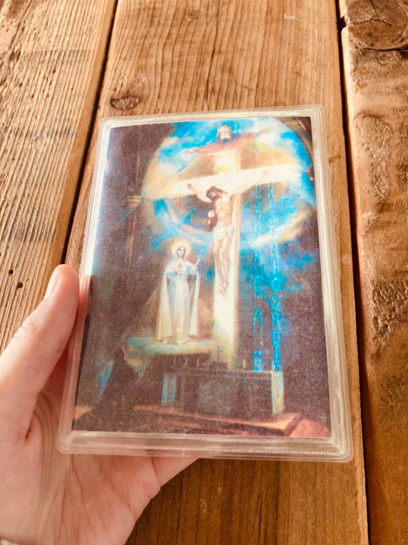 Our Lady of Fatima Trinity Holy Card. - Etsy