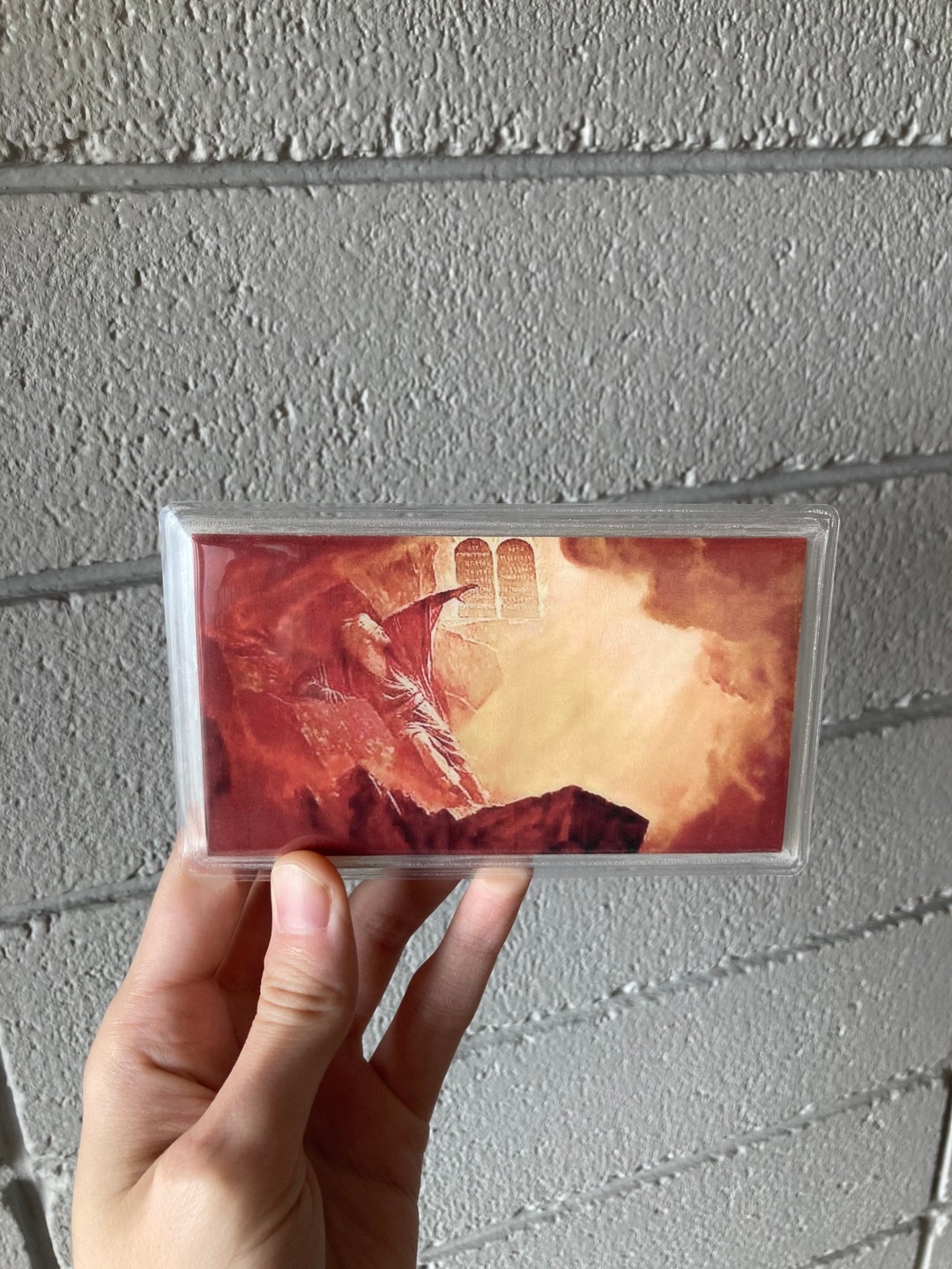 Moses Laminated Holy Card - Etsy