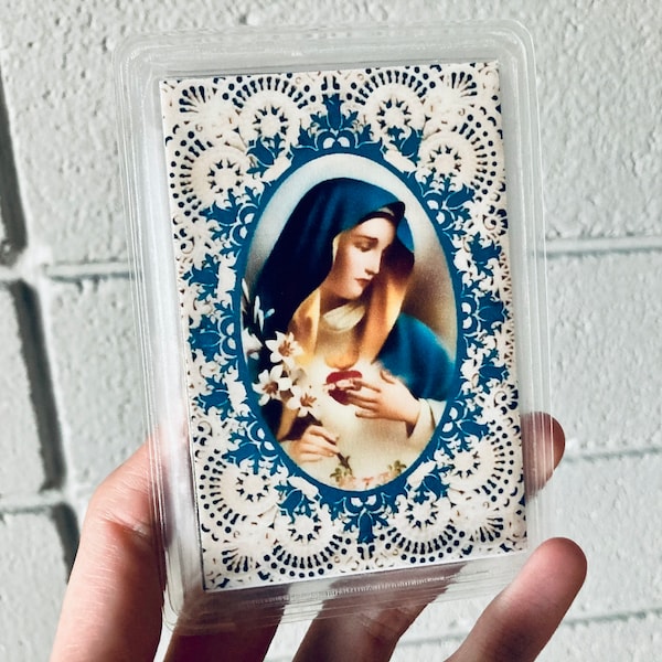 The Seven Sorrows Prayer Card - Etsy