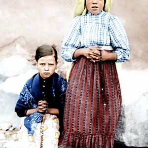 Lucia, Jacinta and Francisco Holy Card. - Etsy