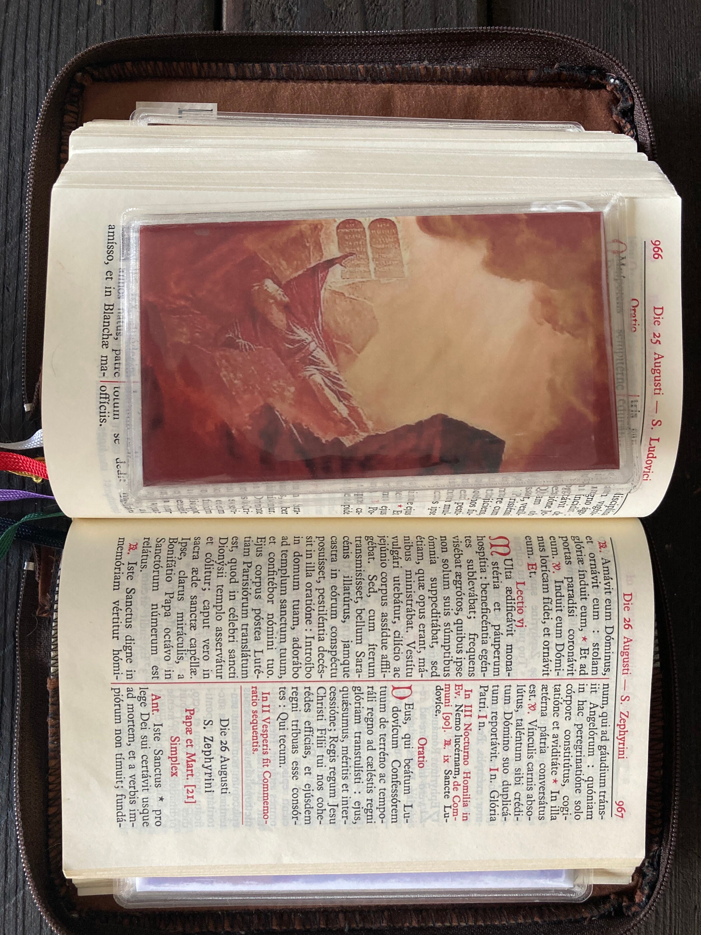 Moses Laminated Holy Card - Etsy