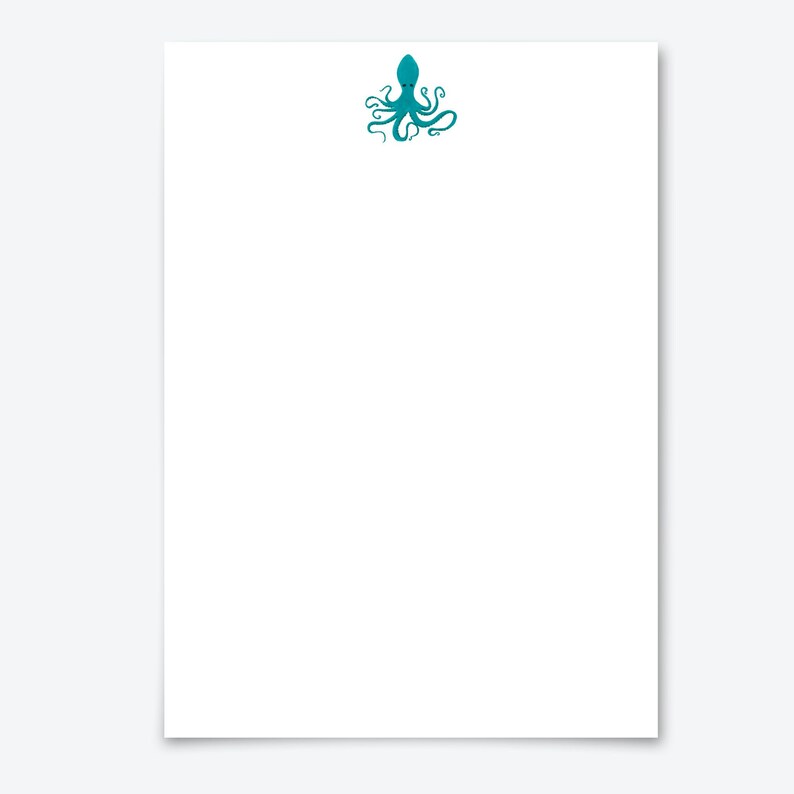 Octopus Letter Writing Set Luxury Stationery Set Letter - Etsy