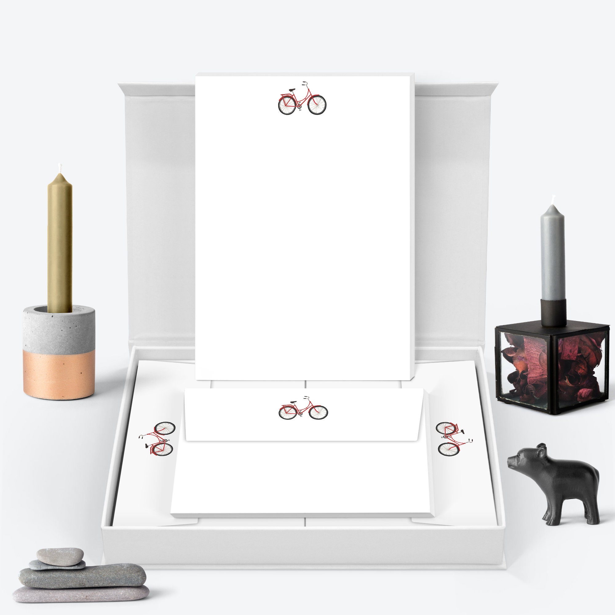 Bicycle Letter Writing Paper and Envelopes | A5 Size Stationary Set - Etsy