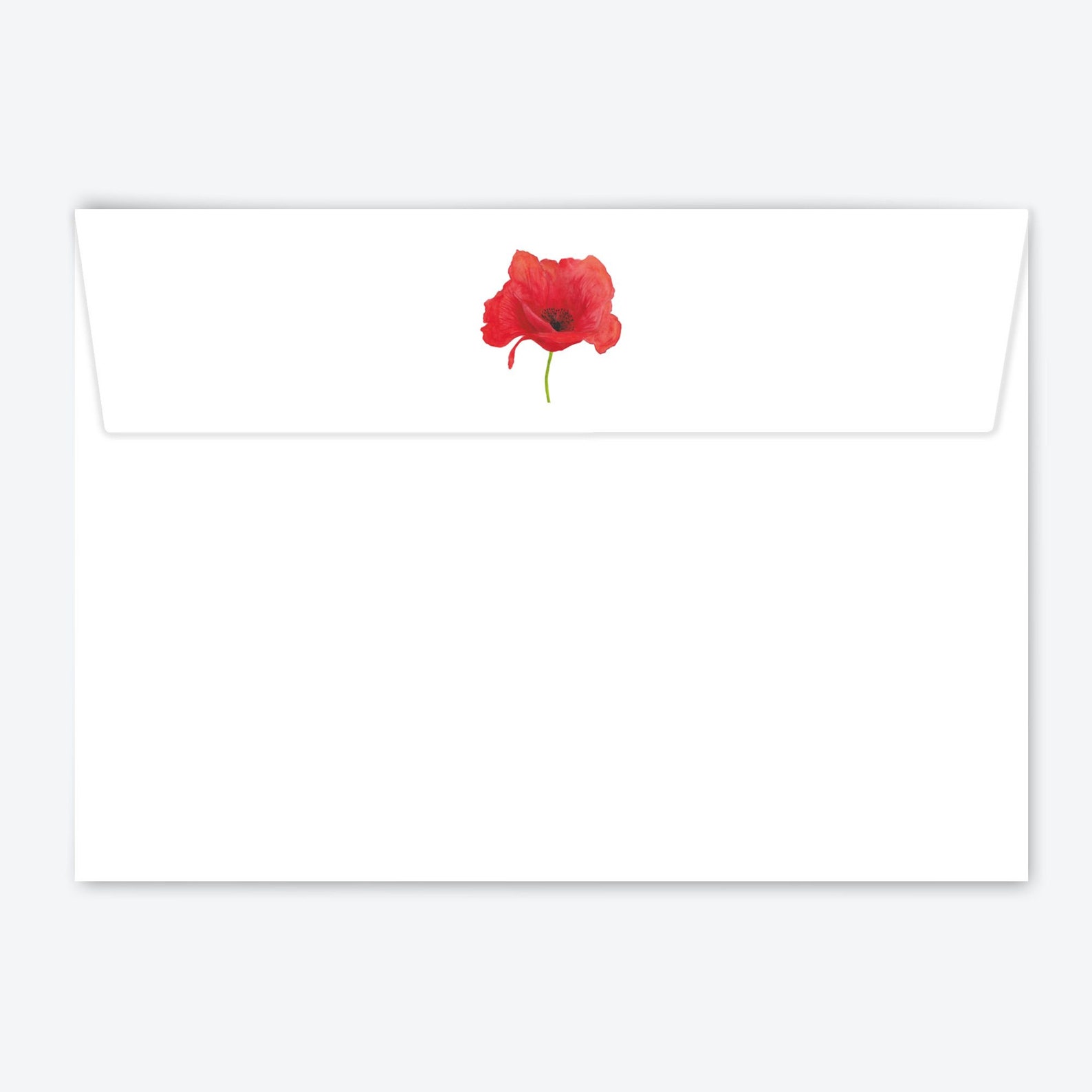 Red Poppy Letter Writing Set Luxury Stationery Set Letter - Etsy