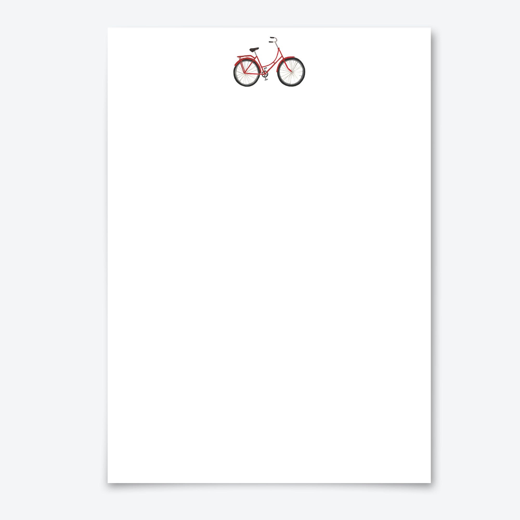 Bicycle Letter Writing Paper and Envelopes | A5 Size Stationary Set - Etsy