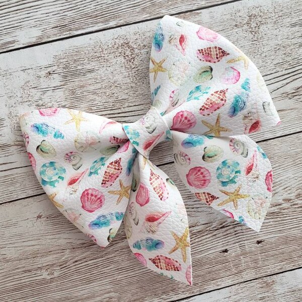 Nautical Hair Bow - Etsy