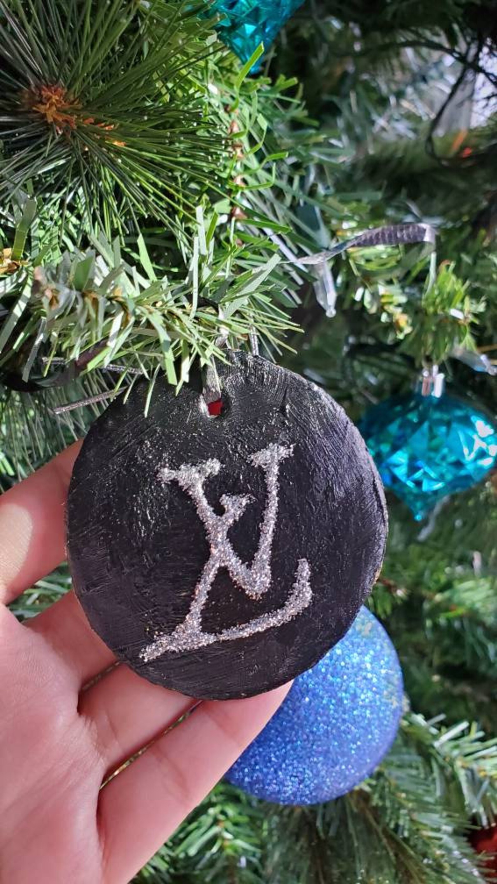 Louis Vuitton Inspired Christmas Ornamental | semashow.com